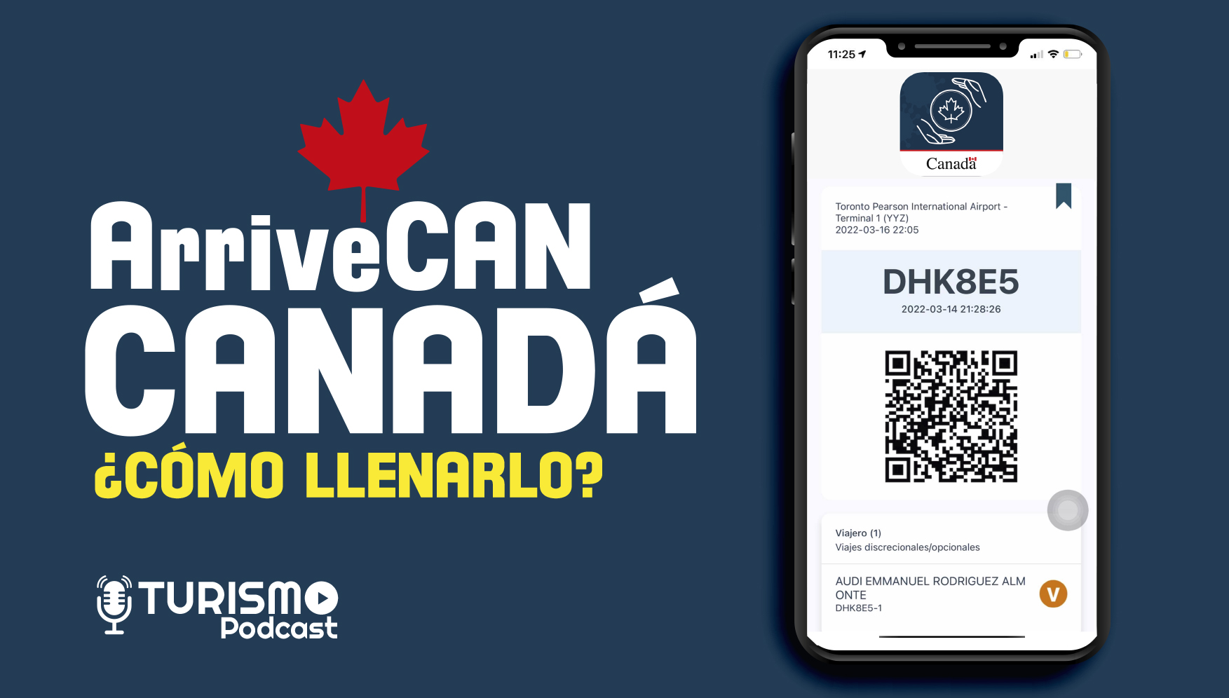 Cómo llenar el ArriveCAN para Viajar a Canadá (Tutorial en Español)